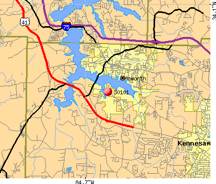 30101 Zip Code (Acworth, Georgia) Profile - homes, apartments, schools ...