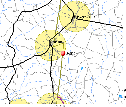 30520 Zip Code (Canon, Georgia) Profile - homes, apartments, schools ...
