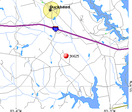 30625 Zip Code (Buckhead, Georgia) Profile - homes, apartments, schools ...