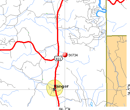 30734 Zip Code (Ranger, Georgia) Profile - homes, apartments, schools ...