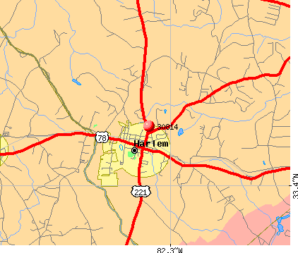 30814 Zip Code (Harlem, Georgia) Profile - homes, apartments, schools ...