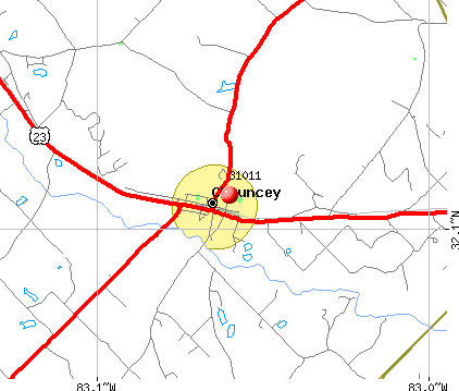 31011 Zip Code (Chauncey, Georgia) Profile - homes, apartments, schools ...