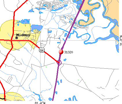 31320 Zip Code (Midway, Georgia) Profile - homes, apartments, schools ...