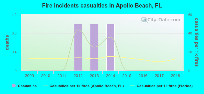 Apollo Beach: Fire Incidents in 2006, Florida (FL)