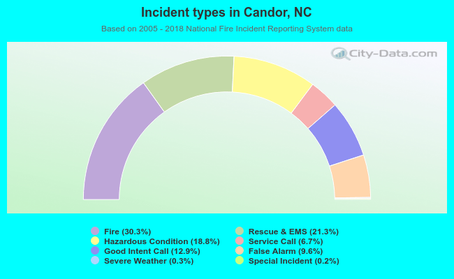 Candor: Fire Incidents in 2006, North Carolina (NC)