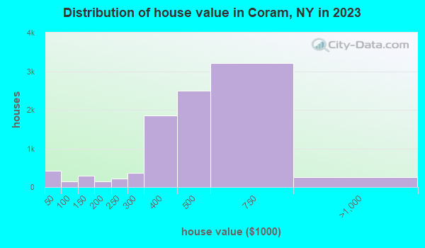 Coram, New York (NY) profile: population, maps, real estate, averages ...