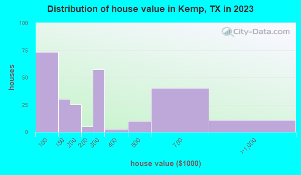 Kemp, Texas (TX 75143) profile: population, maps, real estate, averages ...