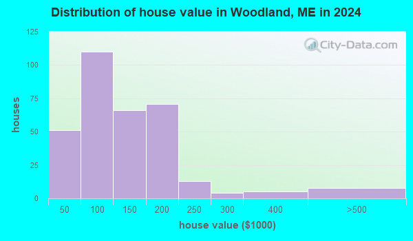 Woodland, Maine (ME 04694) profile: population, maps, real estate ...