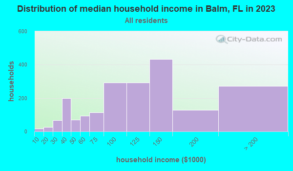 Balm, Florida (FL) profile: population, maps, real estate, averages ...