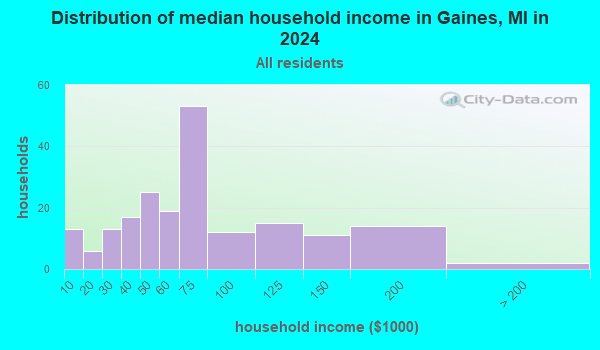 Gaines, Michigan (MI 48436) profile: population, maps, real estate ...