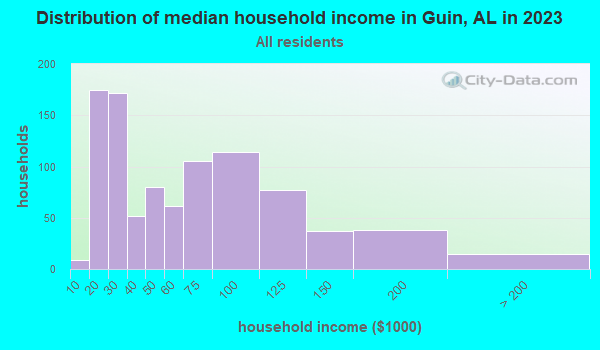 Guin, Alabama (AL 35563) profile: population, maps, real estate ...