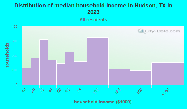Hudson, Texas (TX 75904) profile: population, maps, real estate ...