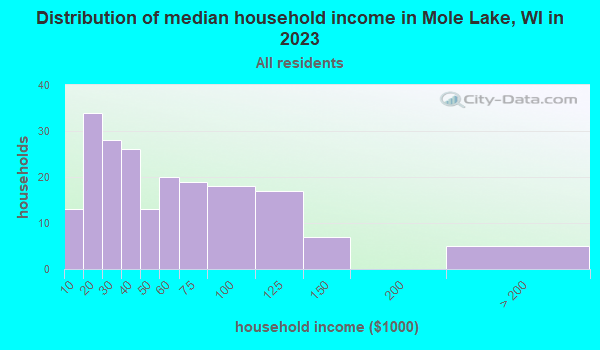 Mole Lake, Wisconsin (WI) profile: population, maps, real estate ...