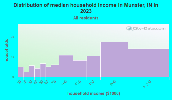 Munster, Indiana (IN 46321) profile: population, maps, real estate ...