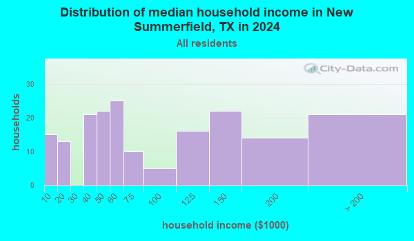 New Summerfield, Texas (TX 75780, 75789) profile: population, maps ...