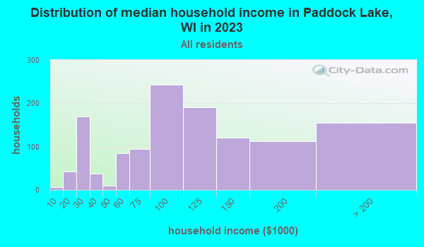 Paddock Lake, Wisconsin (WI 53168) profile: population, maps, real ...