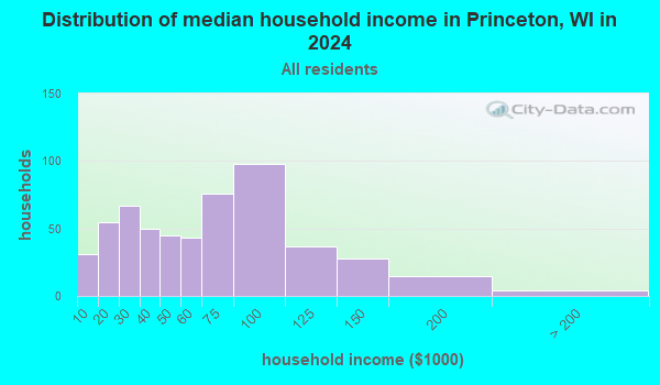 Princeton, Wisconsin (WI 54968) profile: population, maps, real estate ...