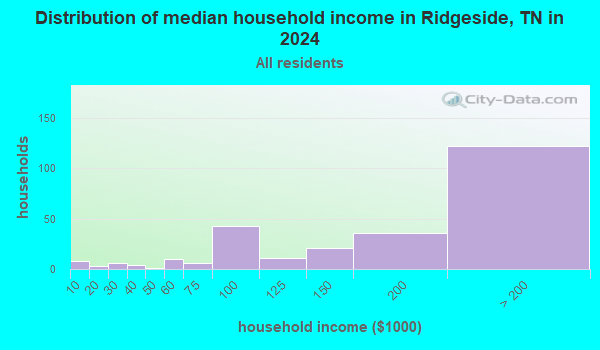 Ridgeside, Tennessee (TN 37411) profile: population, maps, real estate ...