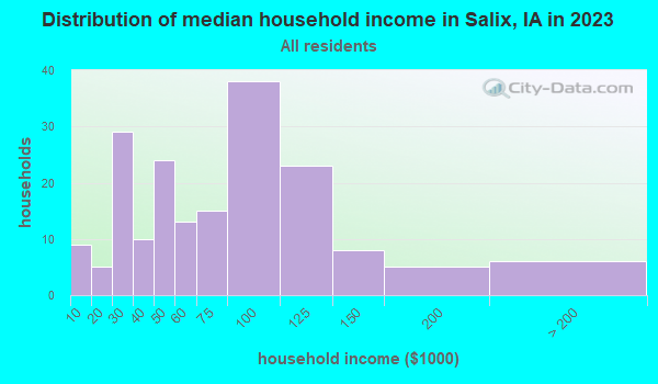 Salix, Iowa (IA 51052) profile: population, maps, real estate, averages ...