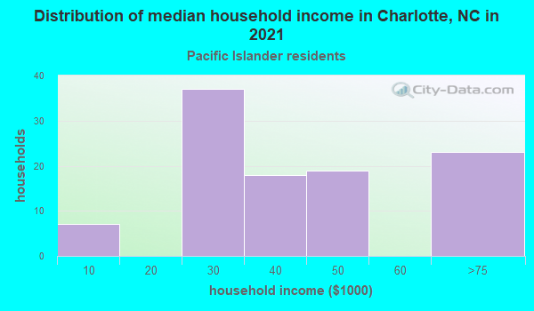 Races in Charlotte, North Carolina (NC): White, Black, Hispanic, Asian ...