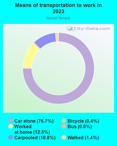 Sunset Terrace neighborhood in Houston, Texas (TX), 77005, 77027 ...