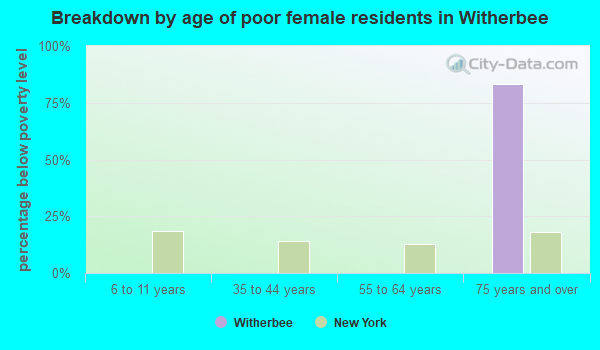 Witherbee, New York (NY) poverty rate data - information about poor and ...