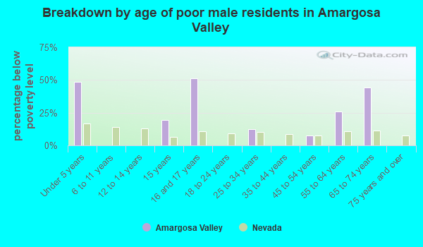 Amargosa Valley, Nevada (NV) poverty rate data - information about poor ...