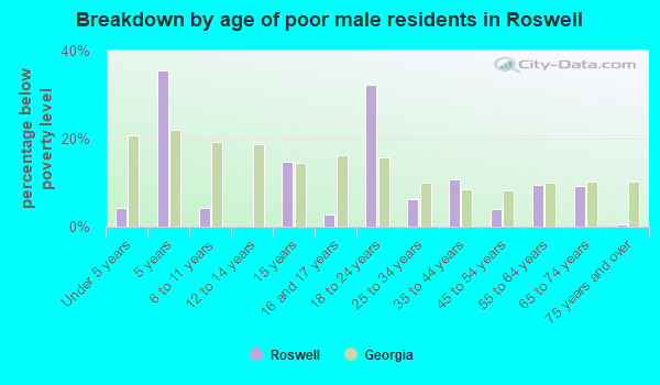 Roswell, Georgia (GA) poverty rate data - information about poor and ...