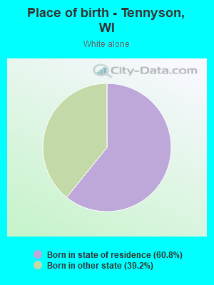 Races in Tennyson, Wisconsin (WI): White, Black, Hispanic, Asian ...