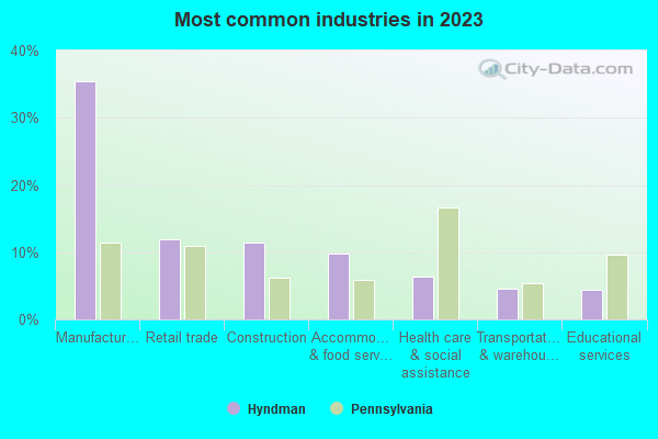 Hyndman, Pennsylvania (PA 15545) profile: population, maps, real estate ...