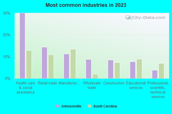 Johnsonville, South Carolina (SC 29555) profile: population, maps, real ...
