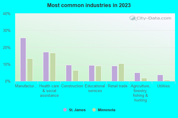 St. James, Minnesota (MN 56081) profile: population, maps, real estate ...