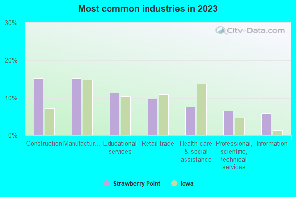 Strawberry Point, Iowa (IA 52076) profile: population, maps, real ...