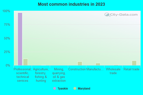 Tyaskin, Maryland (MD) profile: population, maps, real estate, averages ...