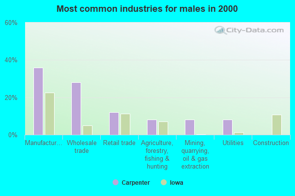 Carpenter, Iowa (IA 50426, 50472) profile: population, maps, real ...