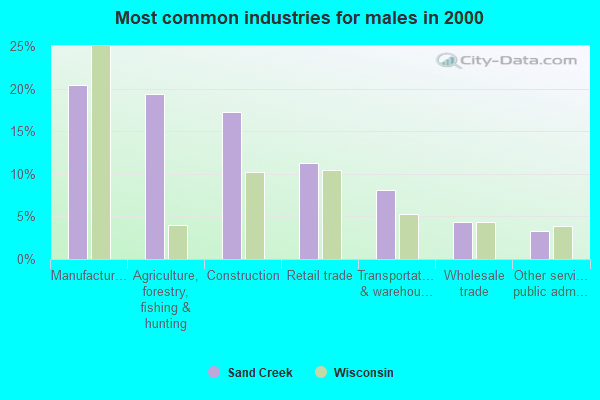 Sand Creek, Wisconsin (WI 54757) profile: population, maps, real estate ...