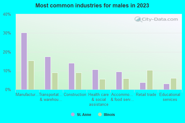 St. Anne, Illinois (IL 60964) profile: population, maps, real estate ...
