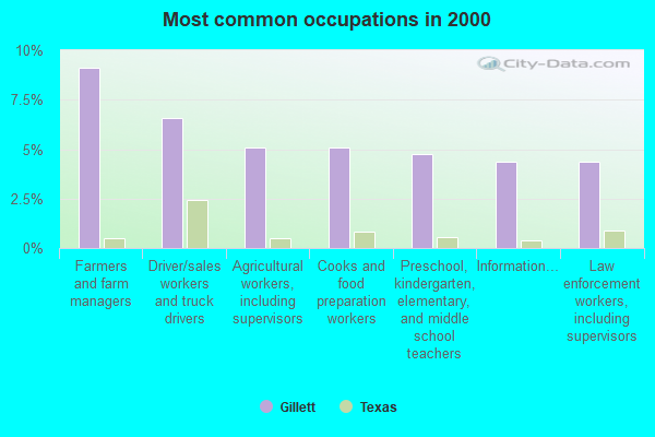 Gillett, Texas (TX 78118) profile: population, maps, real estate ...