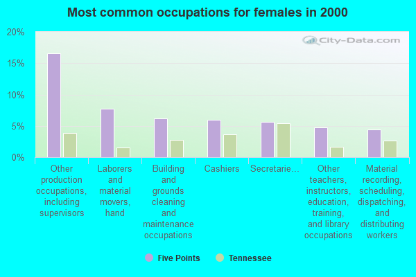 Five Points, Tennessee (TN 38457) profile: population, maps, real ...