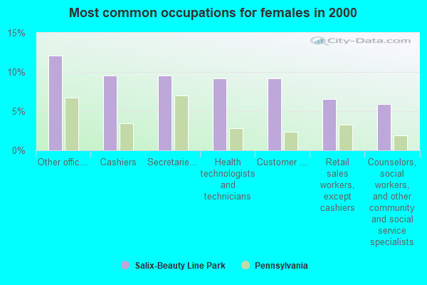 Salix-Beauty Line Park, Pennsylvania (PA 15952) profile: population ...