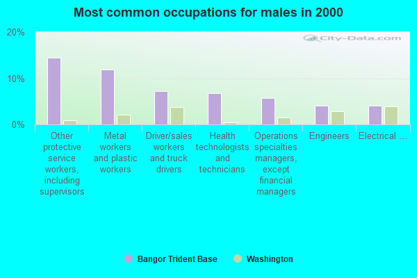 Bangor Trident Base, Washington (WA 98315) profile: population, maps ...