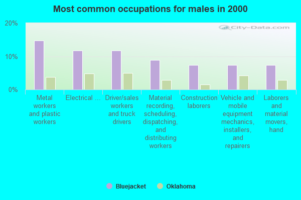 Bluejacket, Oklahoma (OK 74333) profile: population, maps, real estate ...