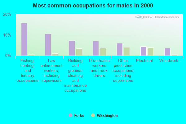 Forks, Washington (WA 98331) profile: population, maps, real estate ...