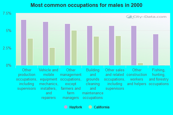 Hayfork, California (CA 96041) profile: population, maps, real estate ...