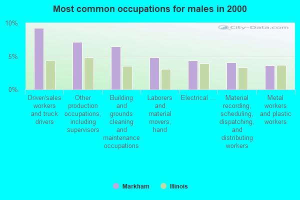 Markham, Illinois (IL 60426) profile: population, maps, real estate ...
