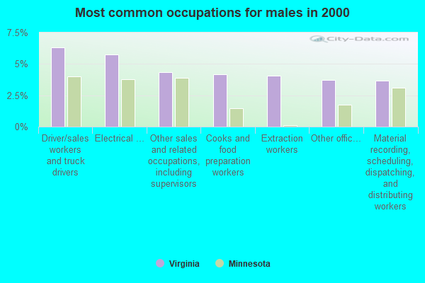 Virginia, Minnesota (MN 55792) profile: population, maps, real estate ...