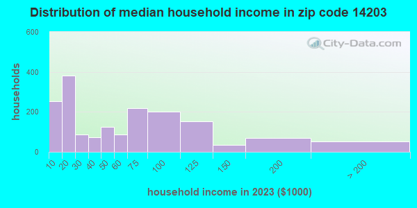 14203 Zip Code (Buffalo, New York) Profile - homes, apartments, schools ...