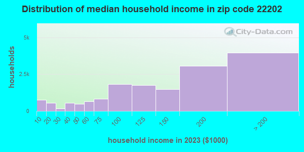 22202 Zip Code (Arlington, Virginia) Profile - homes, apartments ...