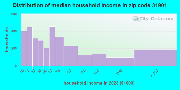 31901 Zip Code (Georgia) Profile - homes, apartments, schools ...