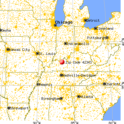 42343 Zip Code (Fordsville, Kentucky) Profile - homes, apartments ...